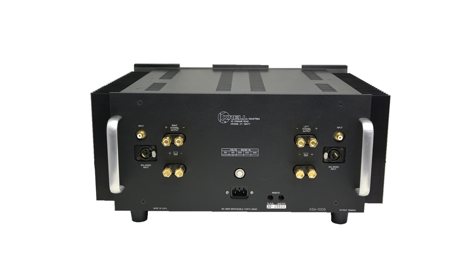 Krell KSA-100S - Audio Advisors